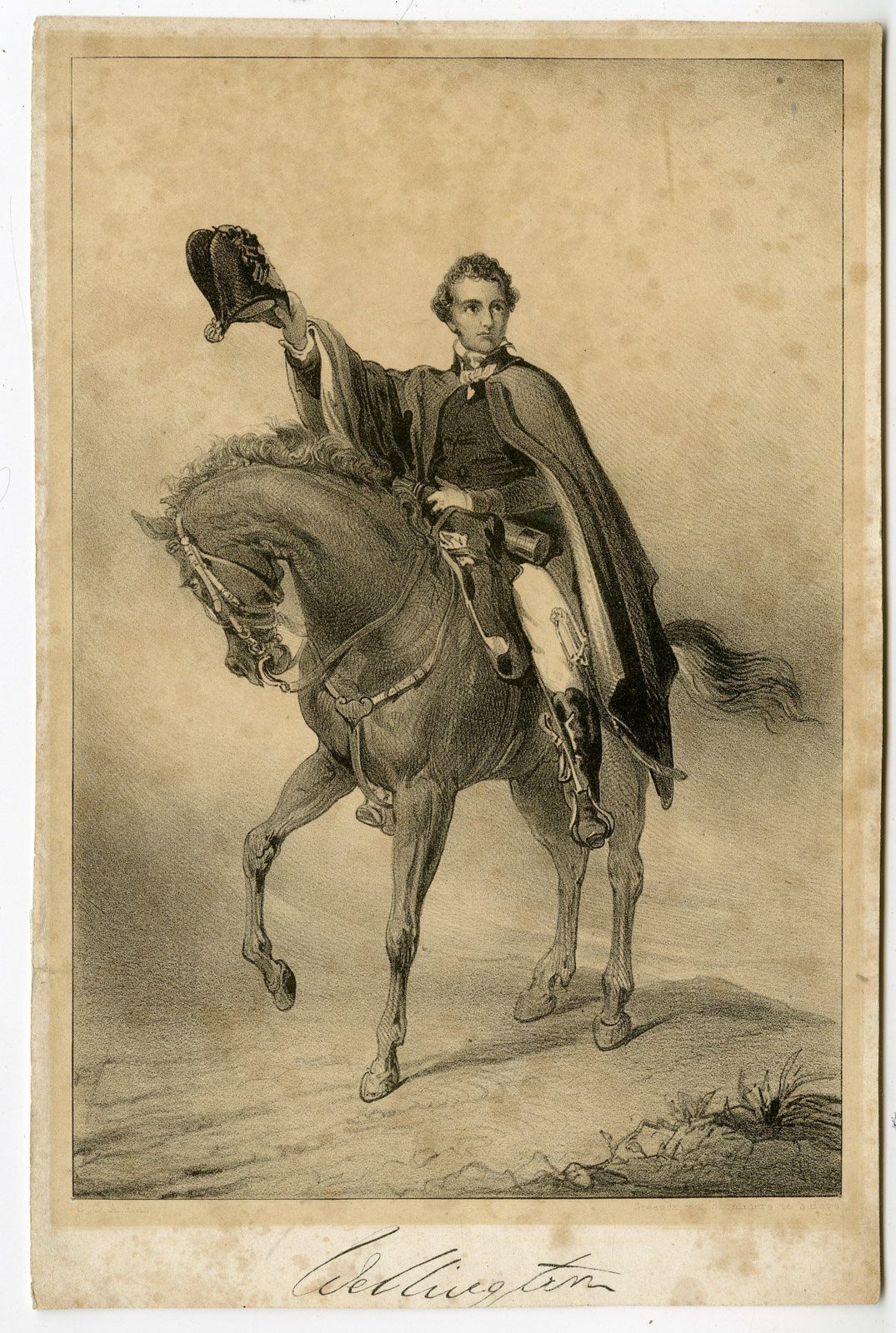 Antique Print-DUKE OF WELLINGTON-WELLESLEY-PORTRAIT-Anonymous-Lawrence ...