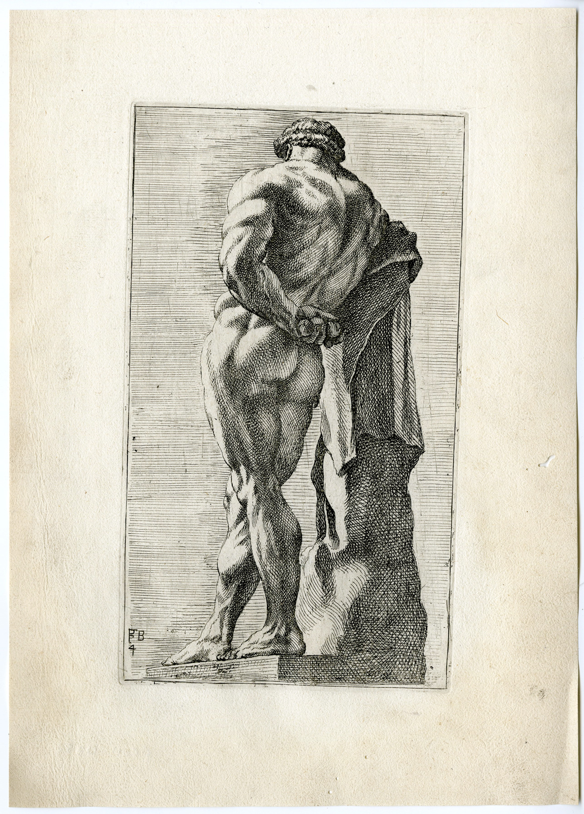 FARNESE HERCULES-STATUE-ROME-MYTHOLOGY-LION-LABOURS-4 [Francois PERRIER ...