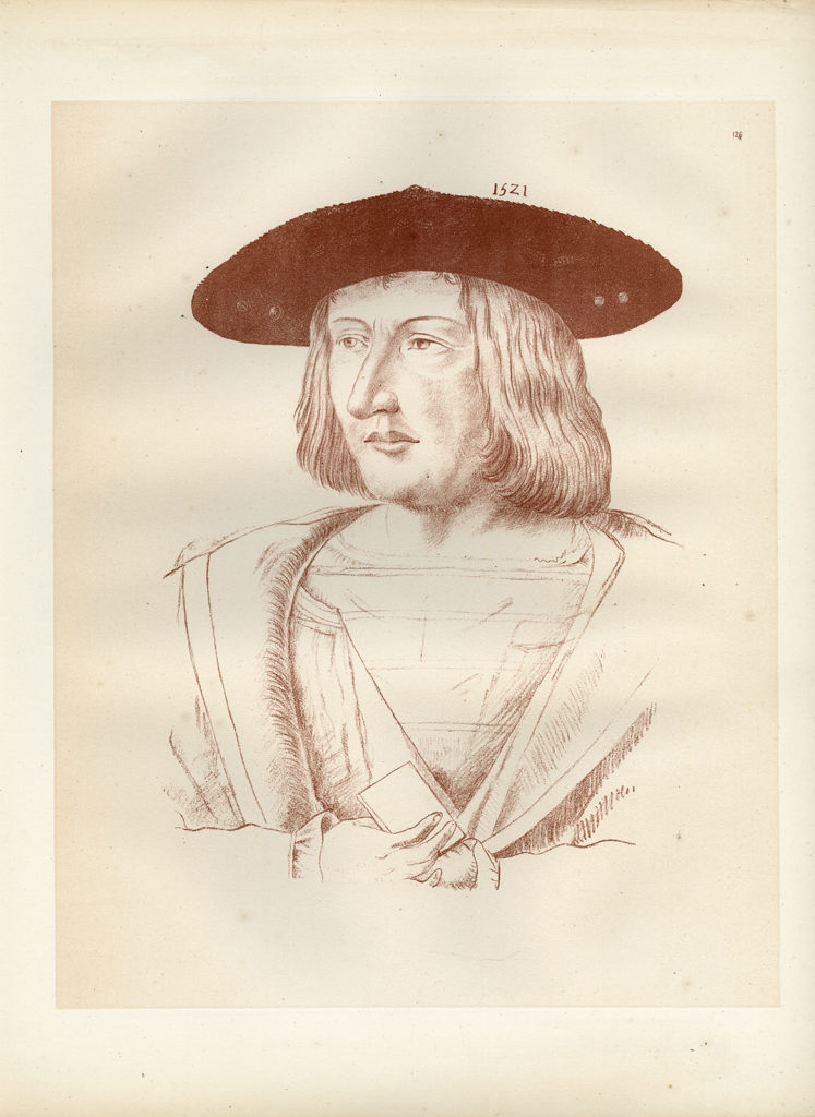 NOBLEMAN-NOBILITY-FRANCE-PORTRAIT-P.126 '1521' [Lord GOWER after CLOUET ...