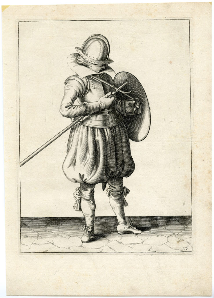 Military Costumes [Adam van Breen, 1618] · Pictura Antique Prints