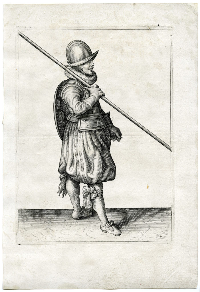 Military Costumes [Adam van Breen, 1618] · Pictura Antique Prints