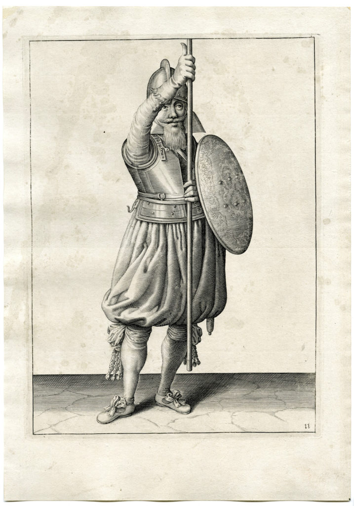 Military Costumes [Adam van Breen, 1618] · Pictura Antique Prints