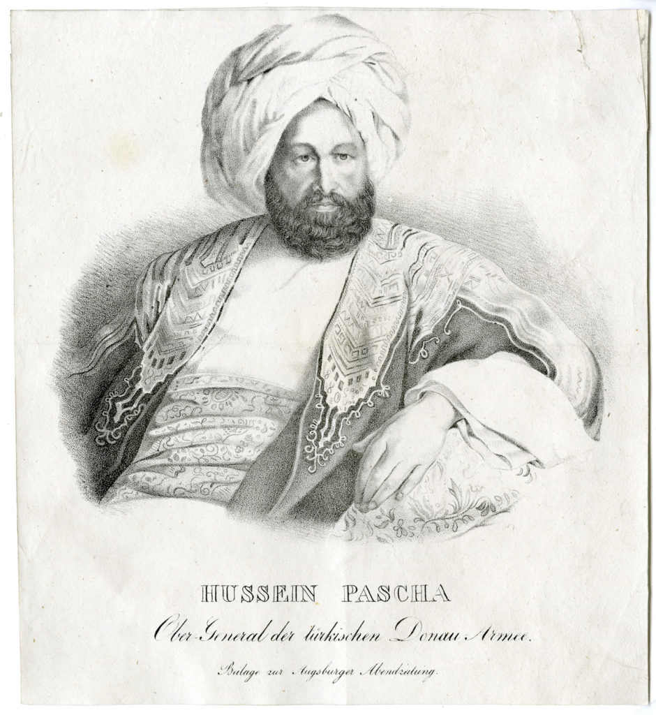 Antique Print - HUSSEIN PASHA-GENERAL-OTTOMAN EMPIRE-PORTRAIT-ANONYMOUS ...