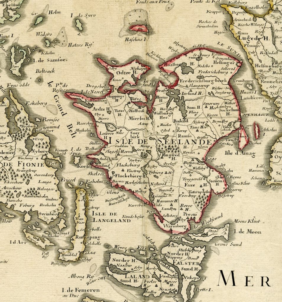 Antique Map-EARLY MAP-DENMARK-SWEDEN-HOLSTEIN-EUROPE-Anonymous-Delisle ...