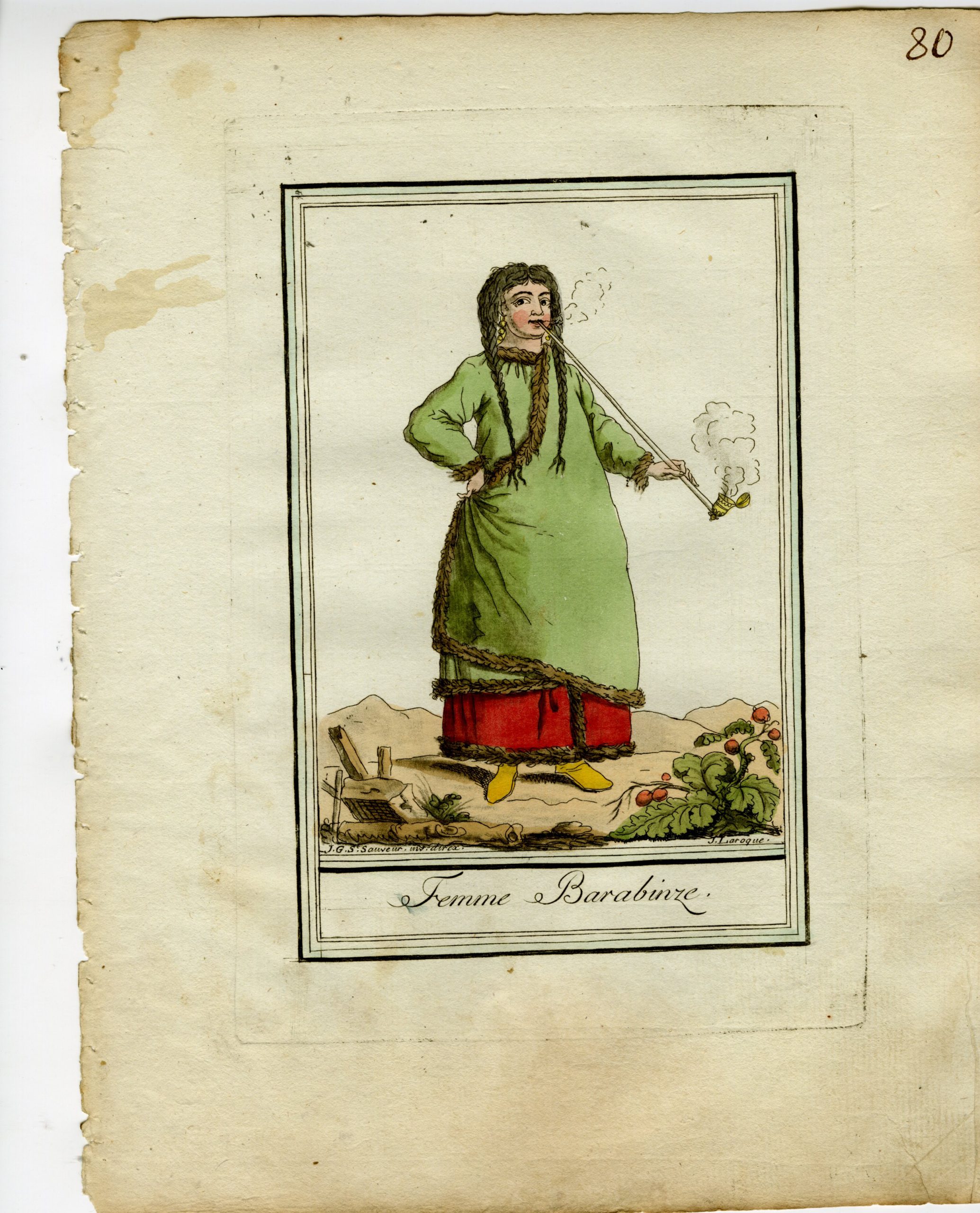 3-Antique Prints-BARABINSK-NOVOSIBIRSK-TATAR-Laroque-Grasset-1797 ...