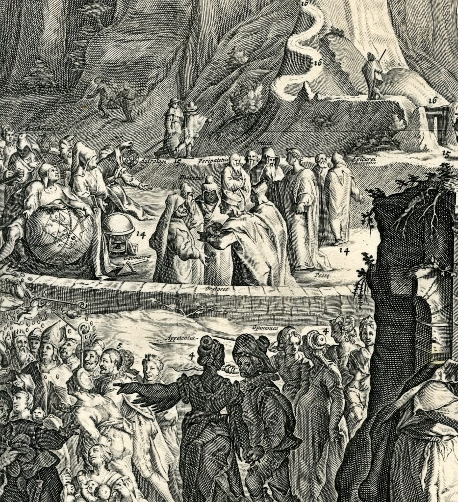 Rare-Antique Master Print-TABULA CEBETIS-JOURNEY HUMAN LIFE-Visscher ...