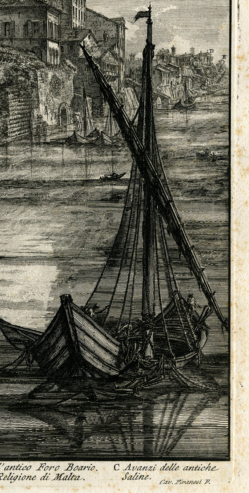 Antique Master Print-CLOACA-MAXIMA-ROMA-TIBER-Piranesi-1756-1770 ...